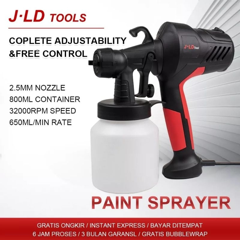 Jual JLD Alat Semprotan Cat Dinding Elektrik JLD Paint Sprayer Mesin ...