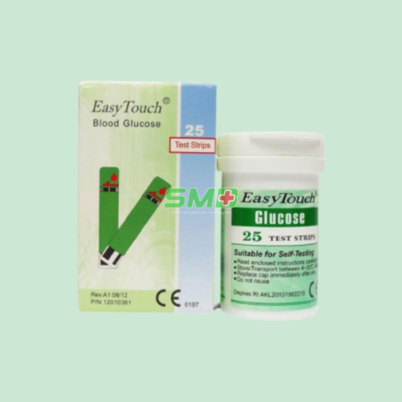 Jual Easy Touch Blood Glucose Test Strip | Strip Tes Gula Darah Easy ...