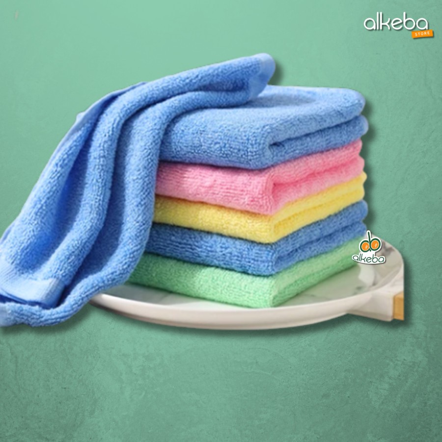 Jual Kain Lap Handuk Warna Biru Lap Serbaguna | Shopee Indonesia