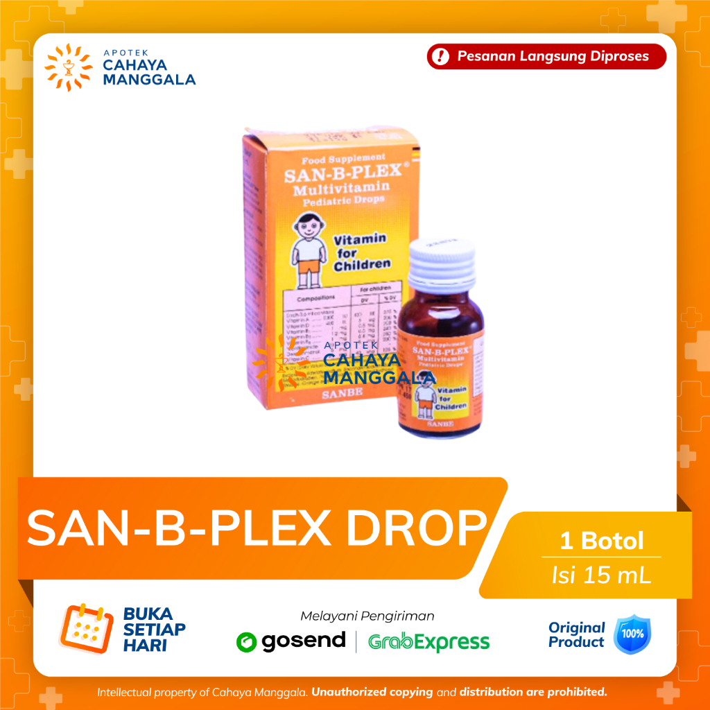 Jual SAN B PLEX DROP 15 ML | Shopee Indonesia