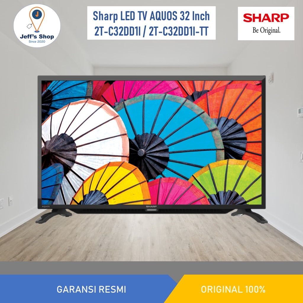 Jual Sharp LED TV 32 Inch AQUOS 2T C32DD1I / 2T C32DD1I TT | Shopee ...
