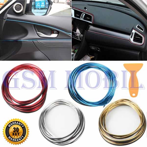 Jual List Dashboard Trim Mobil Interior Dekorasi Lis 5 Meter | Shopee ...