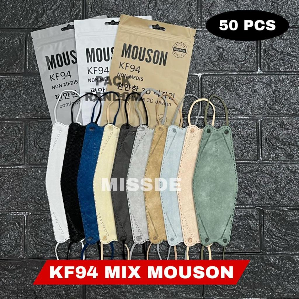 Jual MASKER KF94 MOUSON HARGA GROSIR ISI 50 PCS (5 PACK) | Shopee Indonesia