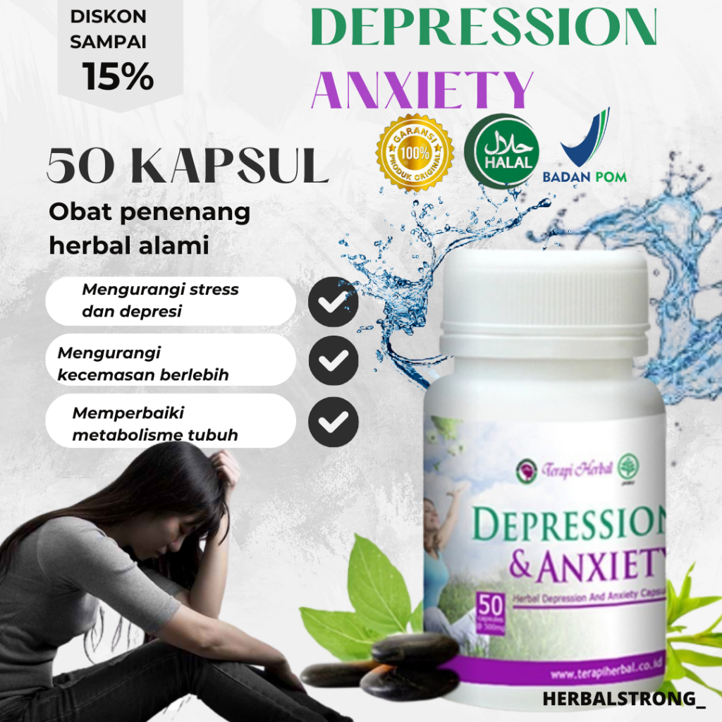 Jual Telariss!!!Obat Anxiety Obat stress,depresi, Metabolisme Keseimbangan Daya Tahan Tubuh dan ...