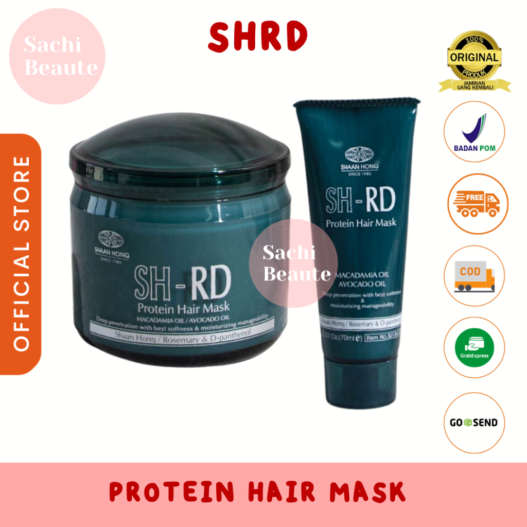 Jual SHRD Protein Hair Mask | Deep Moisture Perawatan Rambut Ngembang ...