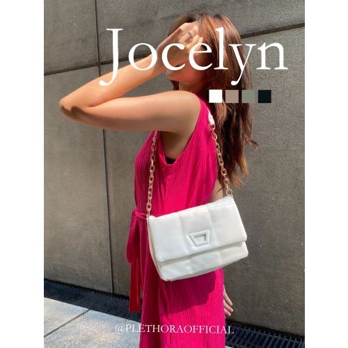 Jual Plethora - JOCELYN BAG - Tas Bahu Puffy Premium Semi Leather ...