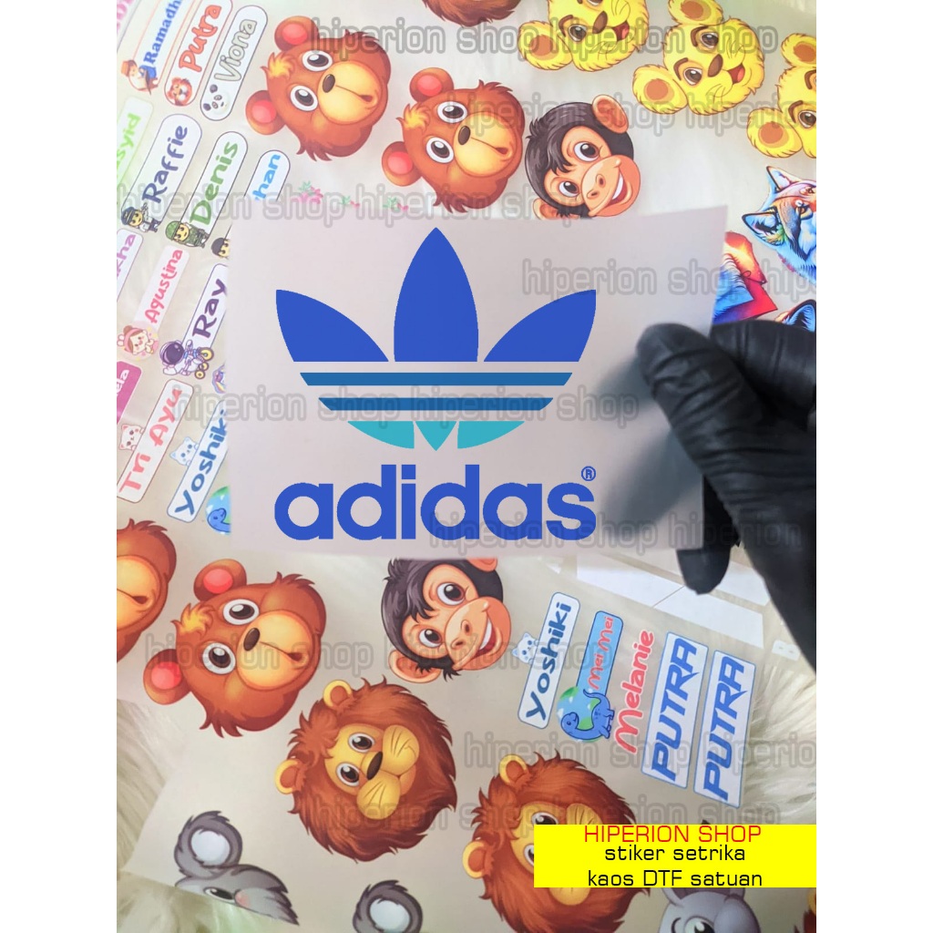 Jual SABLON STIKER SETRIKA DTF LOGO SABLON SENDIRI DIRUMAH | Shopee ...
