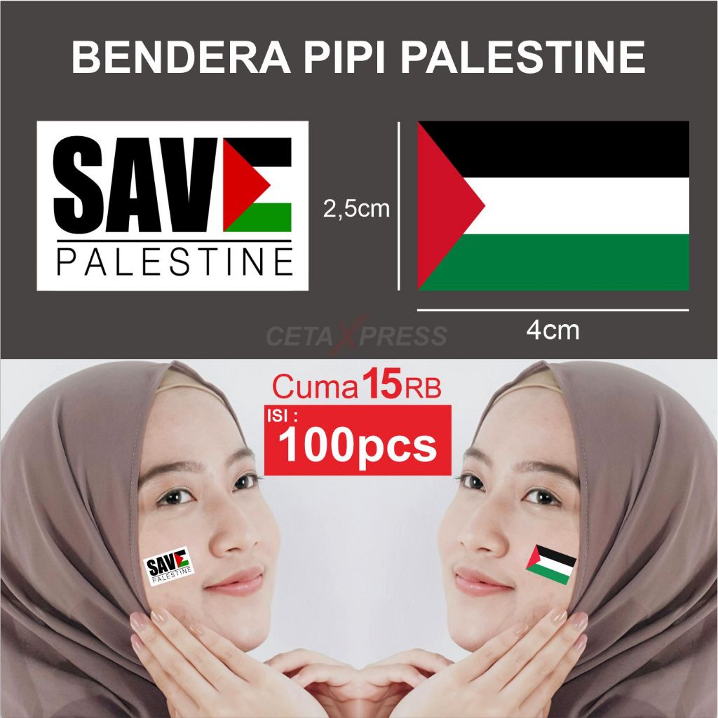 Jual STICKER PIPI PALESTINE | Shopee Indonesia
