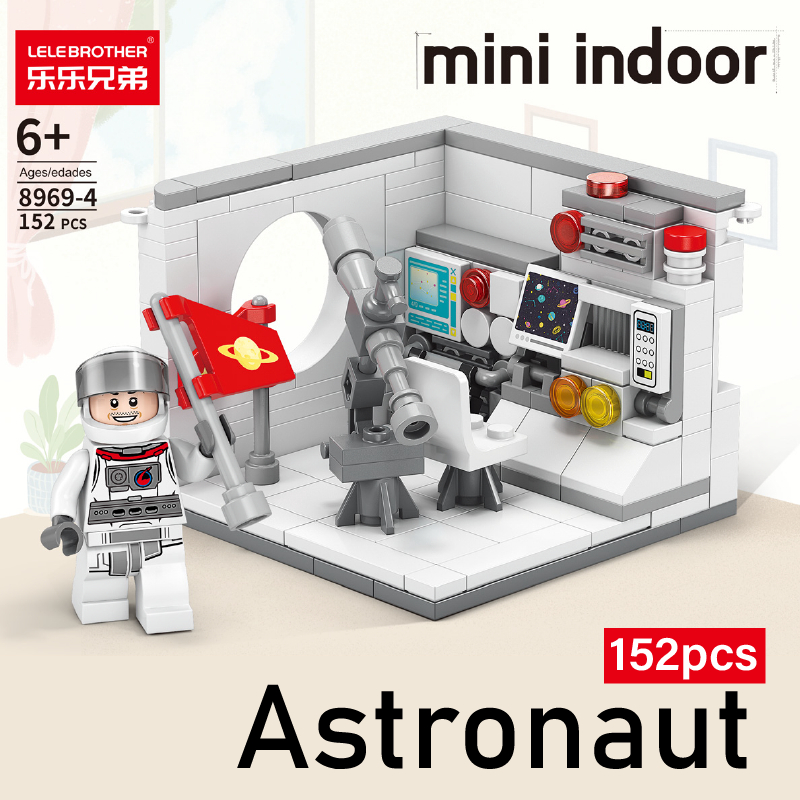 Jual BRICKERS – LELE BROTHER MINI INDOOR BUILDING BLOCK TOYS / MAINAN ...