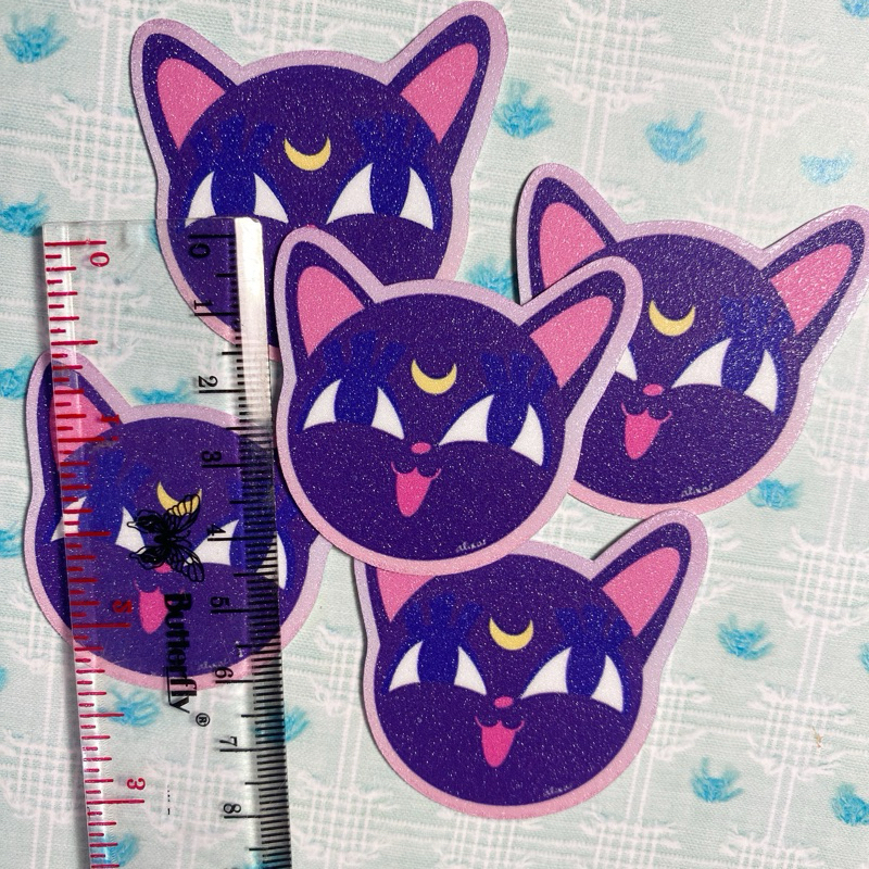 Jual (min.3pcs) Sailor Moon Mini Diecut Glitter Stickers | Shopee Indonesia