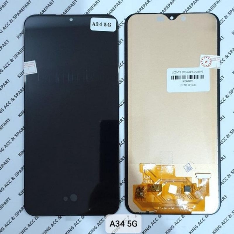 Jual LCD TOUCHSCREEN SAMSUNG GALAXY A34 5G A346 A346E BLACK INCELL | Shopee Indonesia