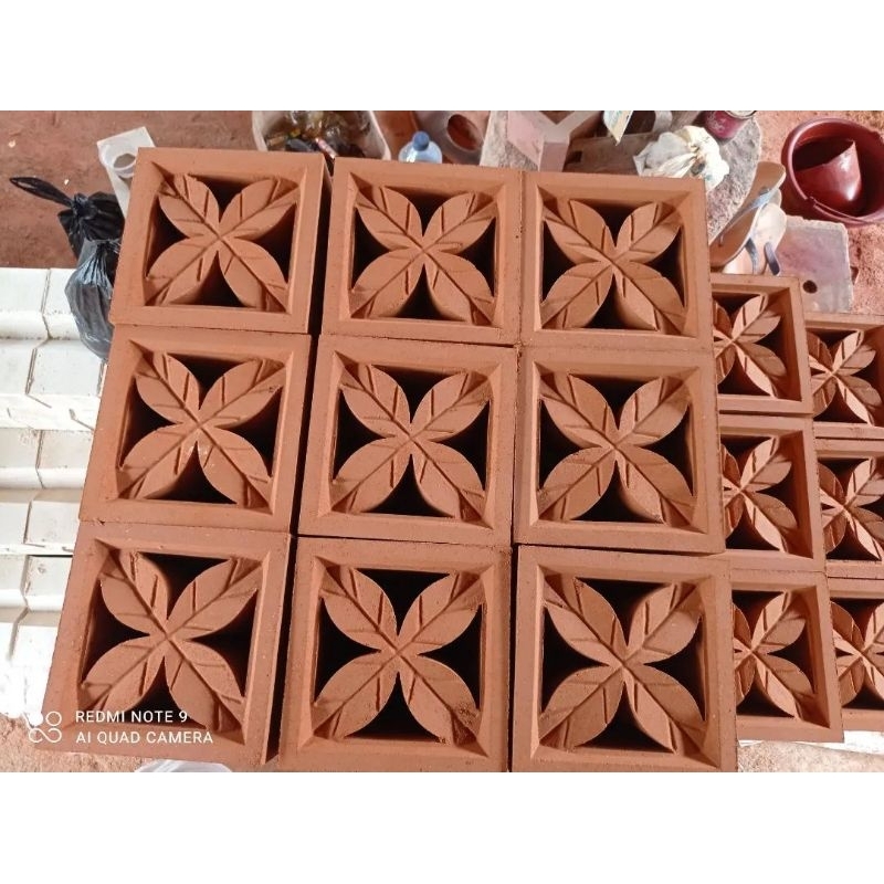 Jual Roster merah loster lubang angin pagar rumah aesthetic termurah ...