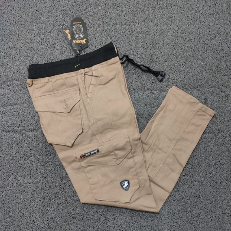Jual celena panjang kempol celana panjang cargo warna coksu | Shopee ...