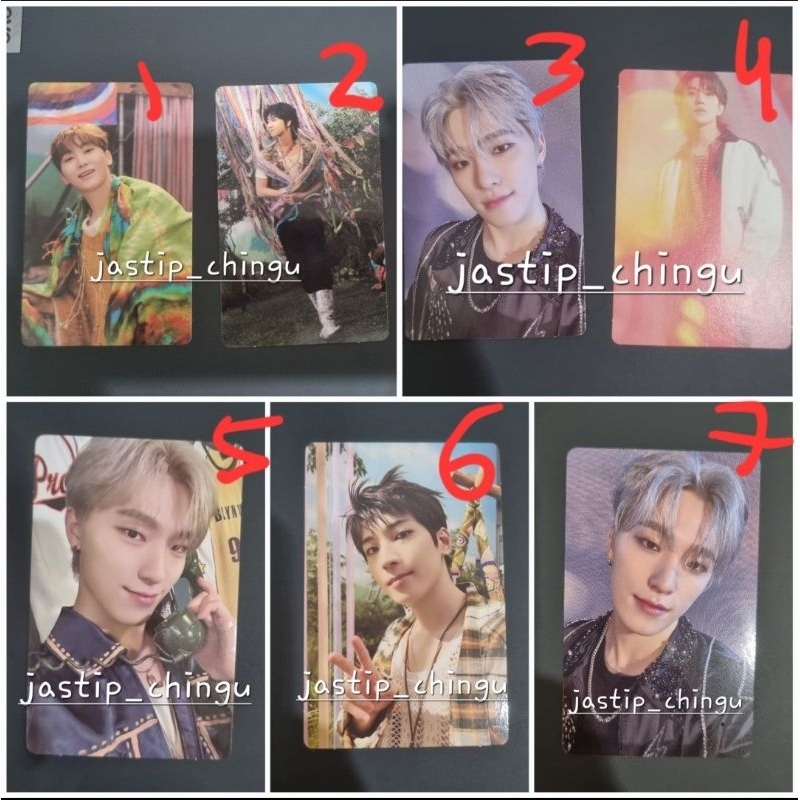 Jual Seventeen Heaven PC / MINI CARD / POB WEVERSE / POB FANSIGN sticker Jeonghan Wonwoo Dino ...