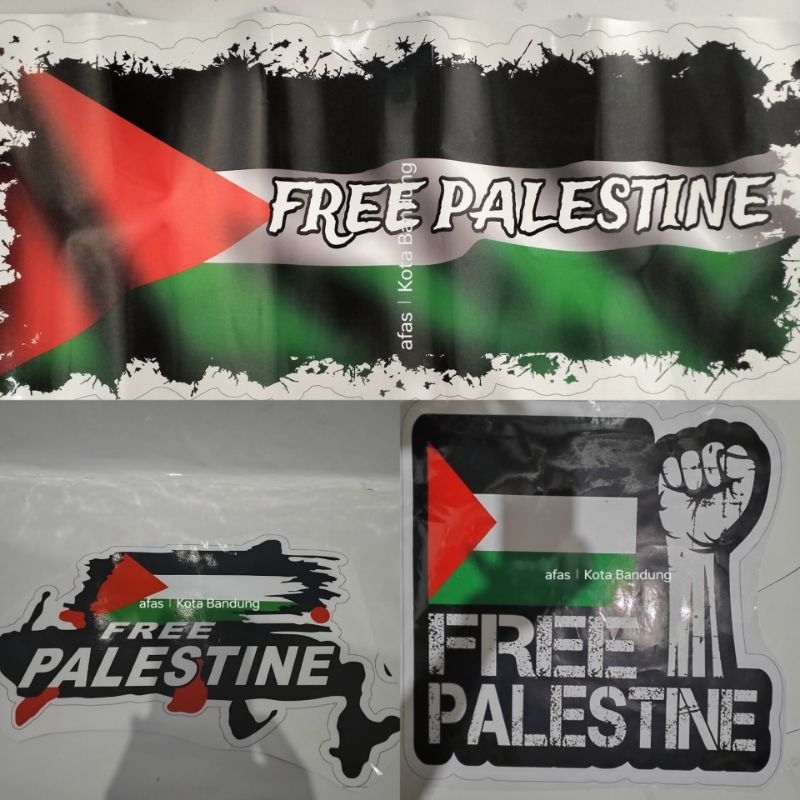 Jual STICKER PALESTINE STIKER FREE PALESTINE SAVE PALESTINE FREE GAZA ...