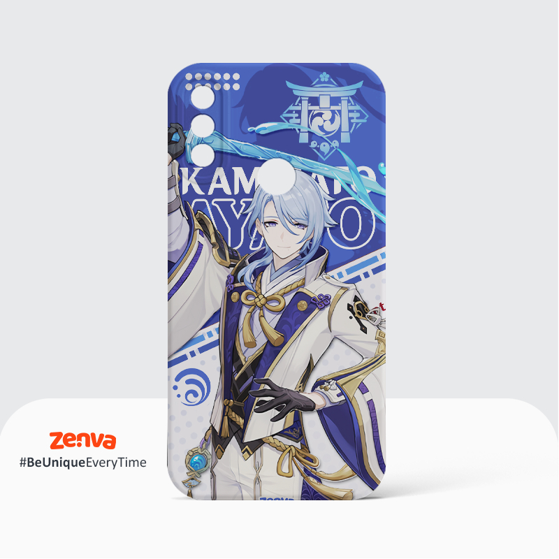 Jual Custom Case Casing HP Anime Kamisato Ayato - Phone Softcase Anime ...