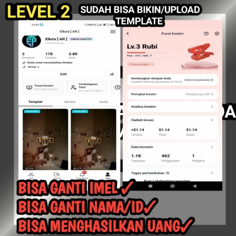 Jual CAPCUT CREATOR LEVEL 3 | Shopee Indonesia