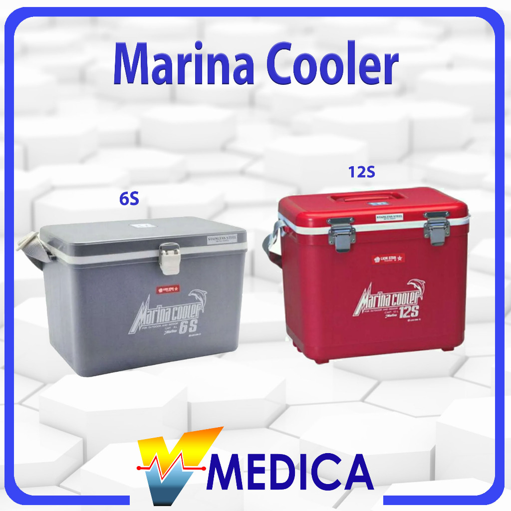 Jual Marina Cooler Box 6S dan 12S merk Lion Star / Kotak Pendingin Asi ...