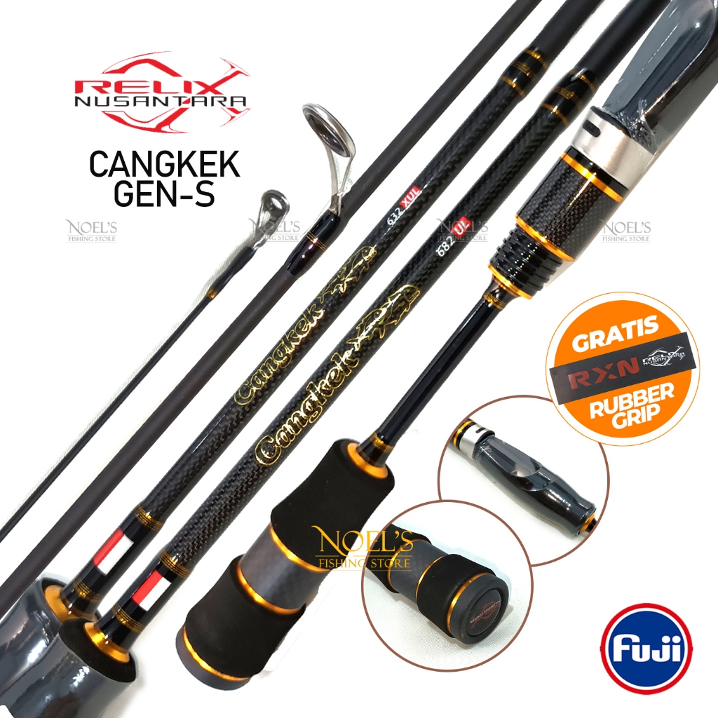 Jual Joran Relix Nusantara CANGKEK GEN-S Full Fuji + Seat | Ultra Light XUL RXN | Shopee Indonesia
