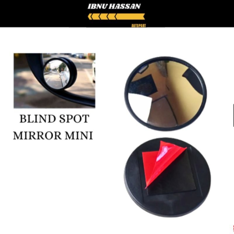 Jual Kaca spion mini cembung / kaca tambahan spion kecil 360 kaca ...