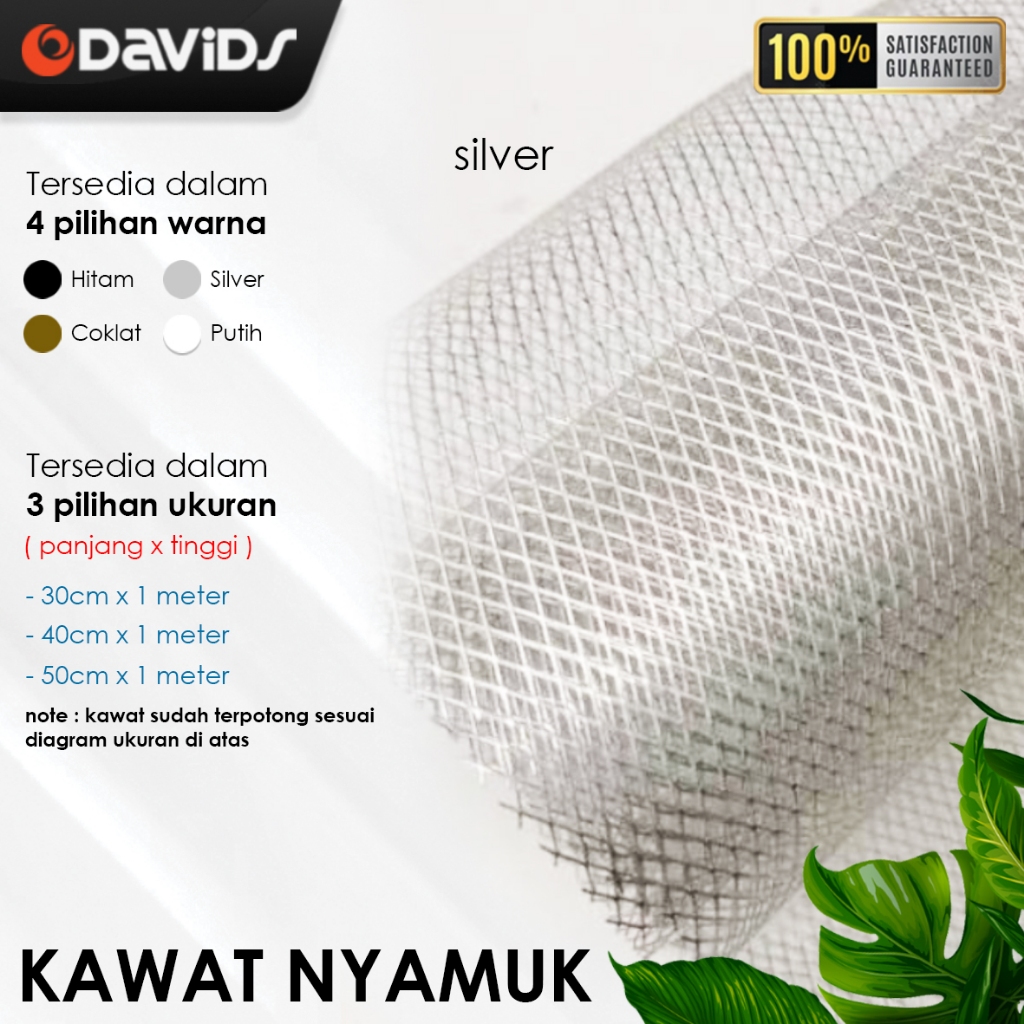 Jual Kawat Nyamuk Baja Ventilasi Jendela Parabola 30 40 50 cm | Shopee ...