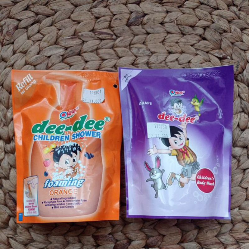Jual DEE-DEE CHILDREN BODY WASH SABUN MANDI ANAK CAIR REFILL 200 ML ...