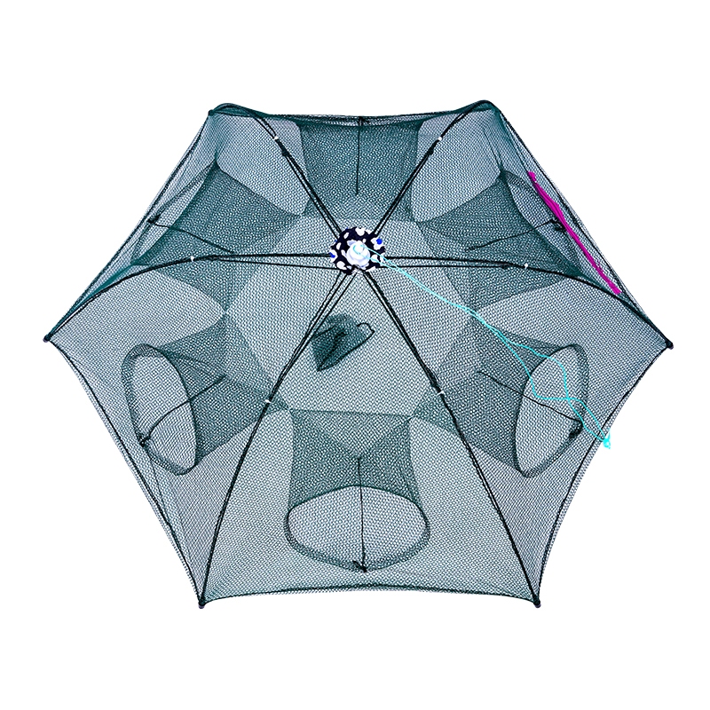 Jual WISIN Perangkap Ikan Bubu Payung Multi Hole (4 Lubang-24 Lubang) /bubu payung 8 lubang/Jala ...