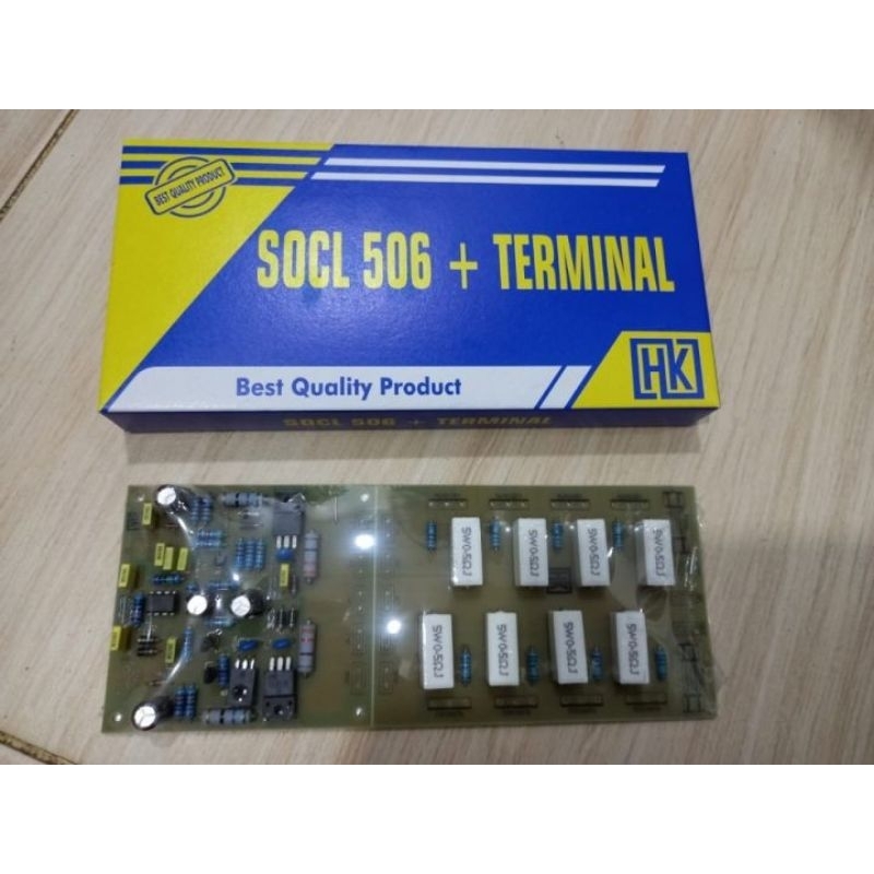 Jual Kit Power Driver Amplifier Pcb Terminal Socl 506 | Shopee Indonesia