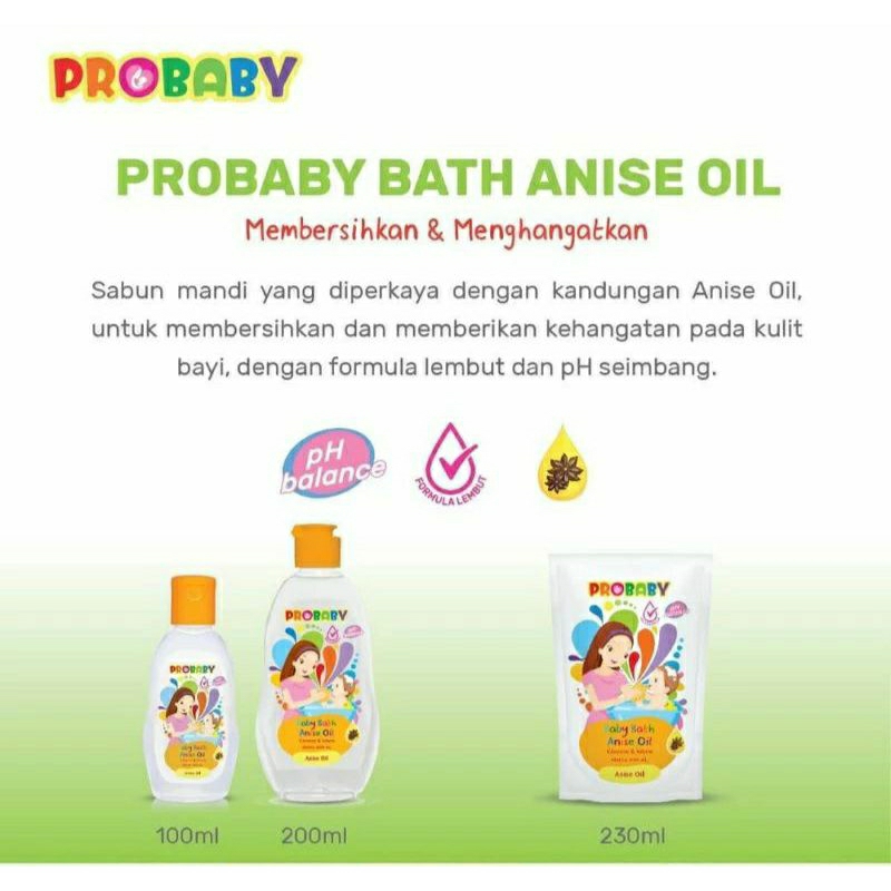 Jual Probaby Baby Bath Anise Oil 200ml | Shopee Indonesia