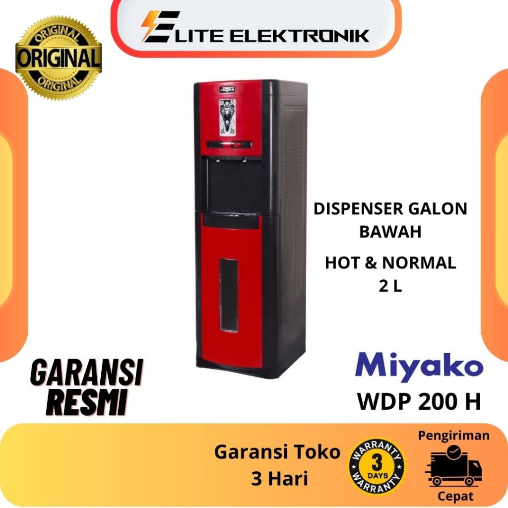 Jual Dispenser MIYAKO WDP 200 / WDP200 , Galon Bawah | Shopee Indonesia