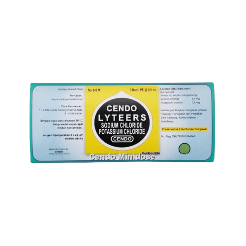 Jual CENDO LYTEERS MINIDOSE ISI 5 TETES MATA MELEMBAPKAN MATA KERING ...