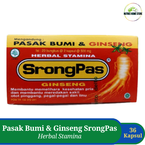 Jual Srong Pas | Srongpas Kapsul Box isi 40 Kapsul | Obat Herbal ...