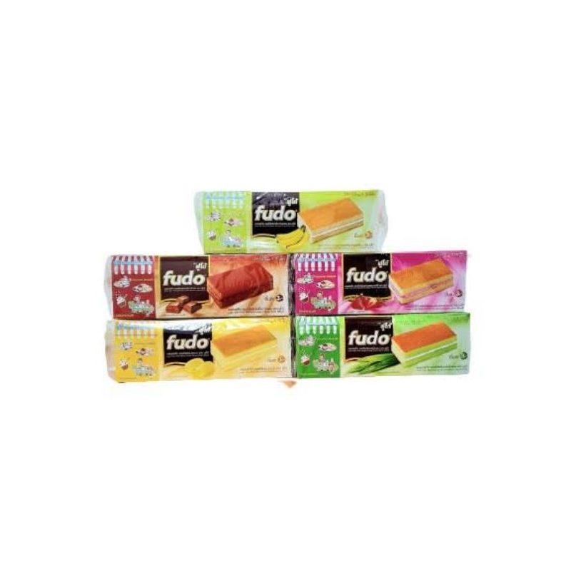 Jual Fudo Layer Cake with Cream Flavour / Fudo Swiss roll with Cream ...