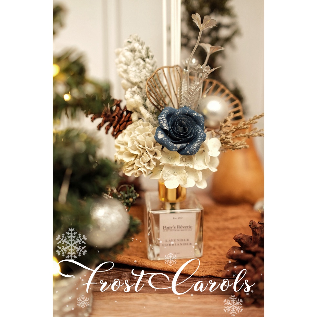 Jual PONYS REVERIE SPECIAL CHRISTMAS Clay Flower Reed Diffuser 50 ml ...