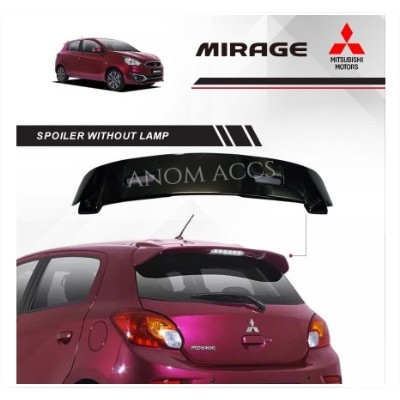Jual Spoiler Mitsubishi Mirage Without Lamp Spoiler Mirage tanpa lampu ...