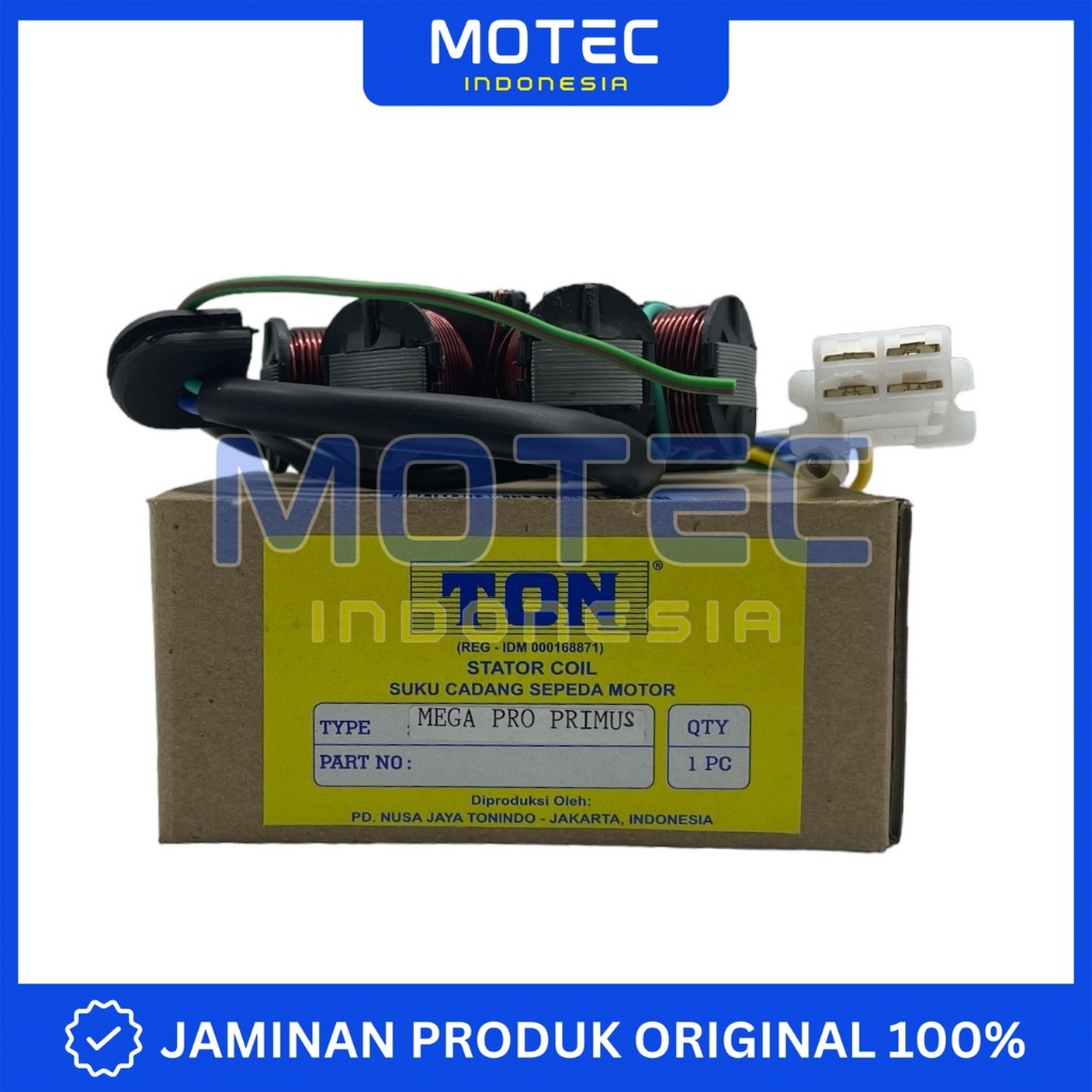 Jual Spull Spul Stator Assy Honda Mega Pro Primus Komplit Merk Ton Original | Shopee Indonesia