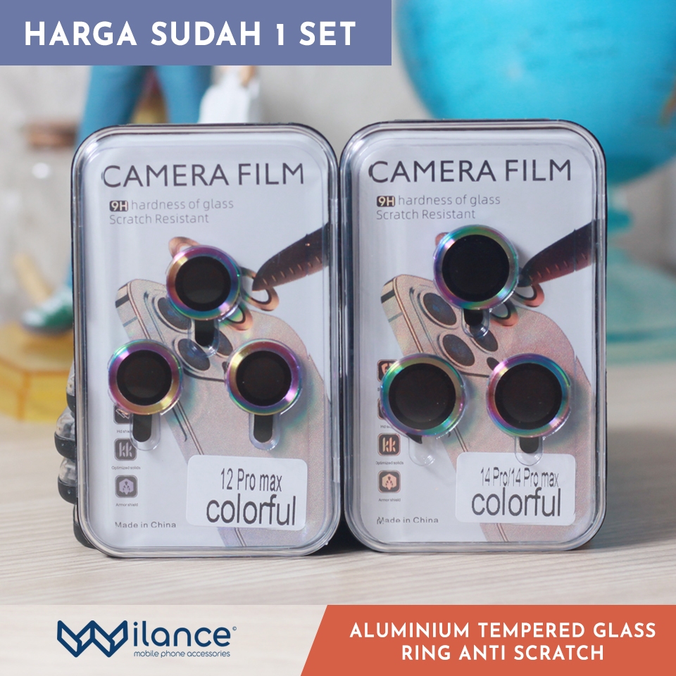 Jual Rainbow Ring Camera For iPhone 11 12 13 14 Plus Pro Max Ring ...