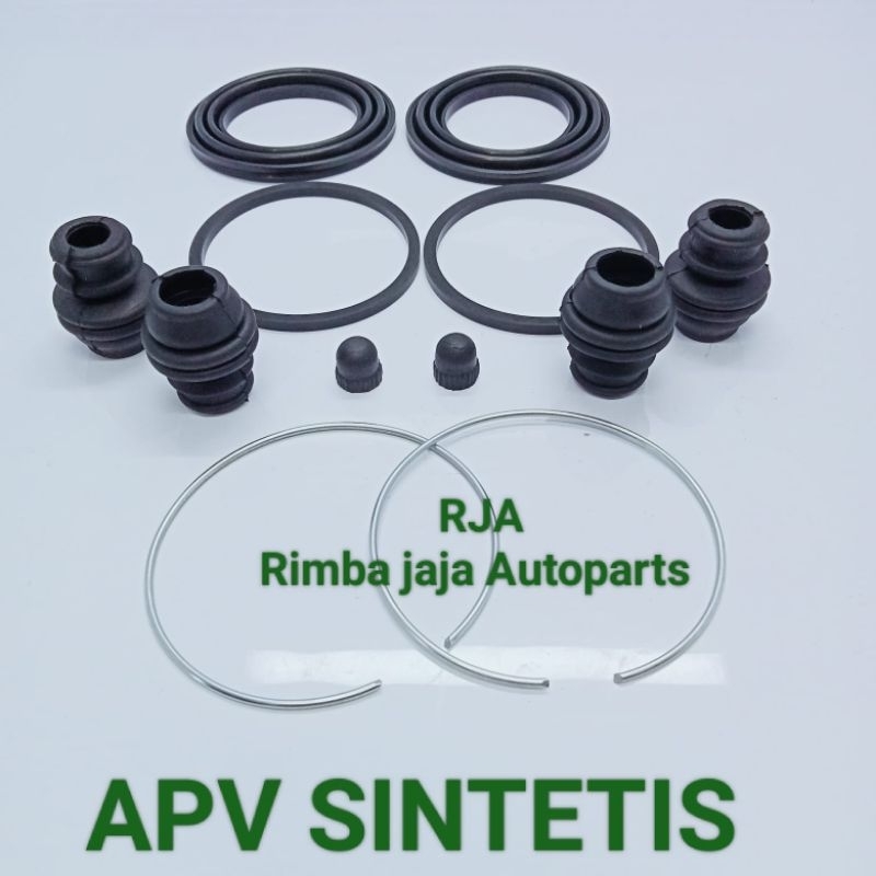 Jual Kaliper Kit Caliper Kit set Karet Rem Cakram Depan APV Sintetis (1 Set) | Shopee Indonesia