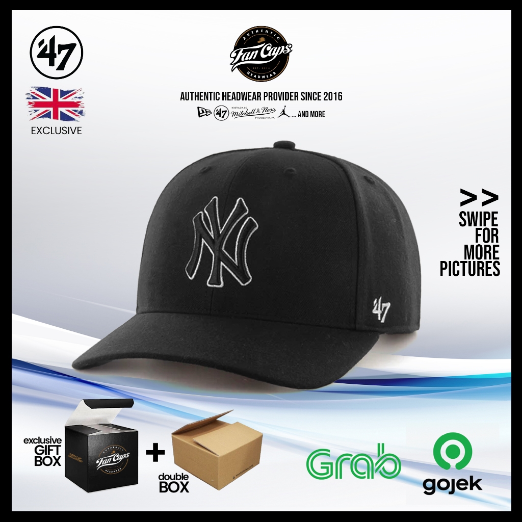 Jual Topi 47 Original MLB New York Yankees Cold Zone MVP DP warna Hitam ...
