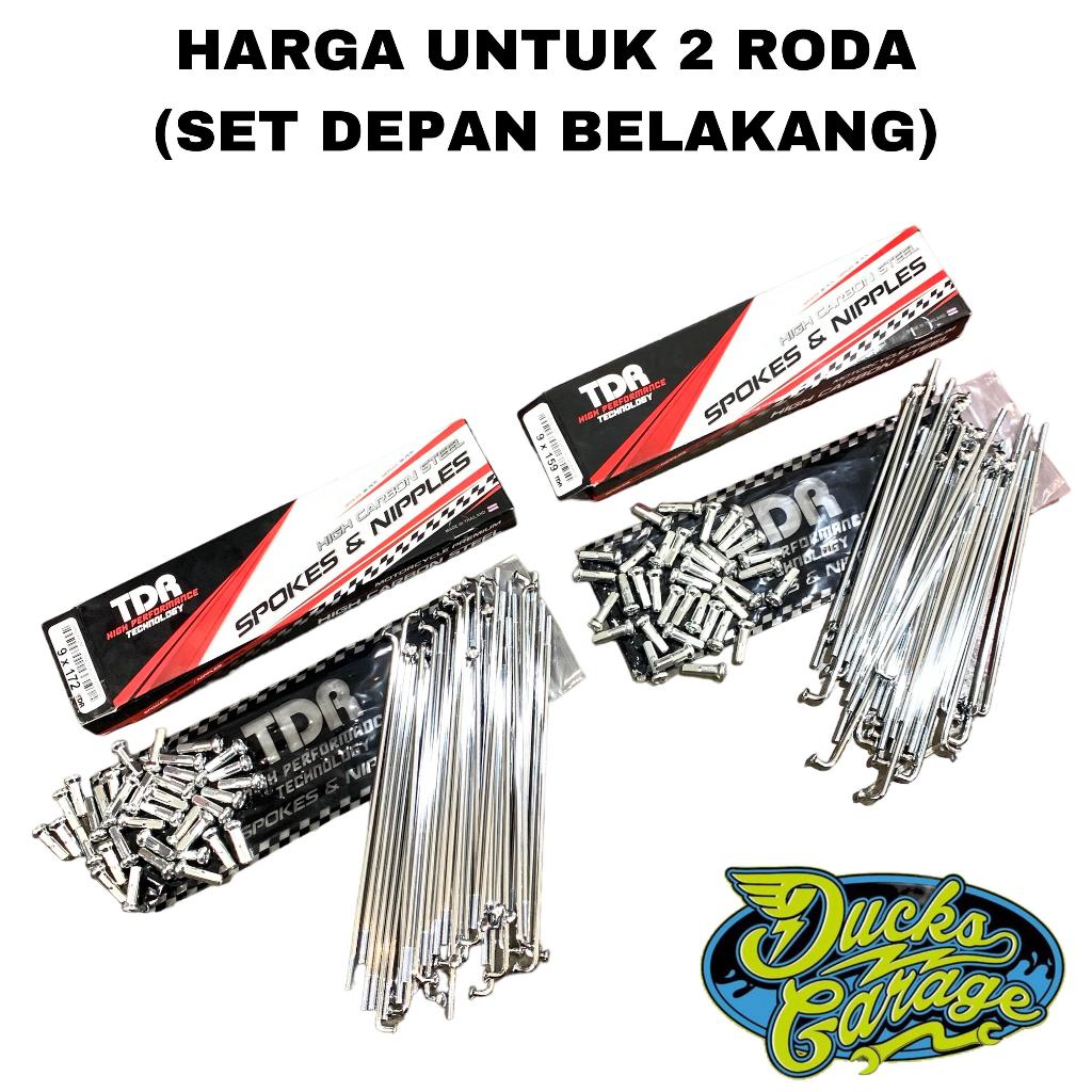 Jual Jari Jari Ruji TDR 9X172 9X159 Ring Depan 18 Belakang 17 Honda Win ...