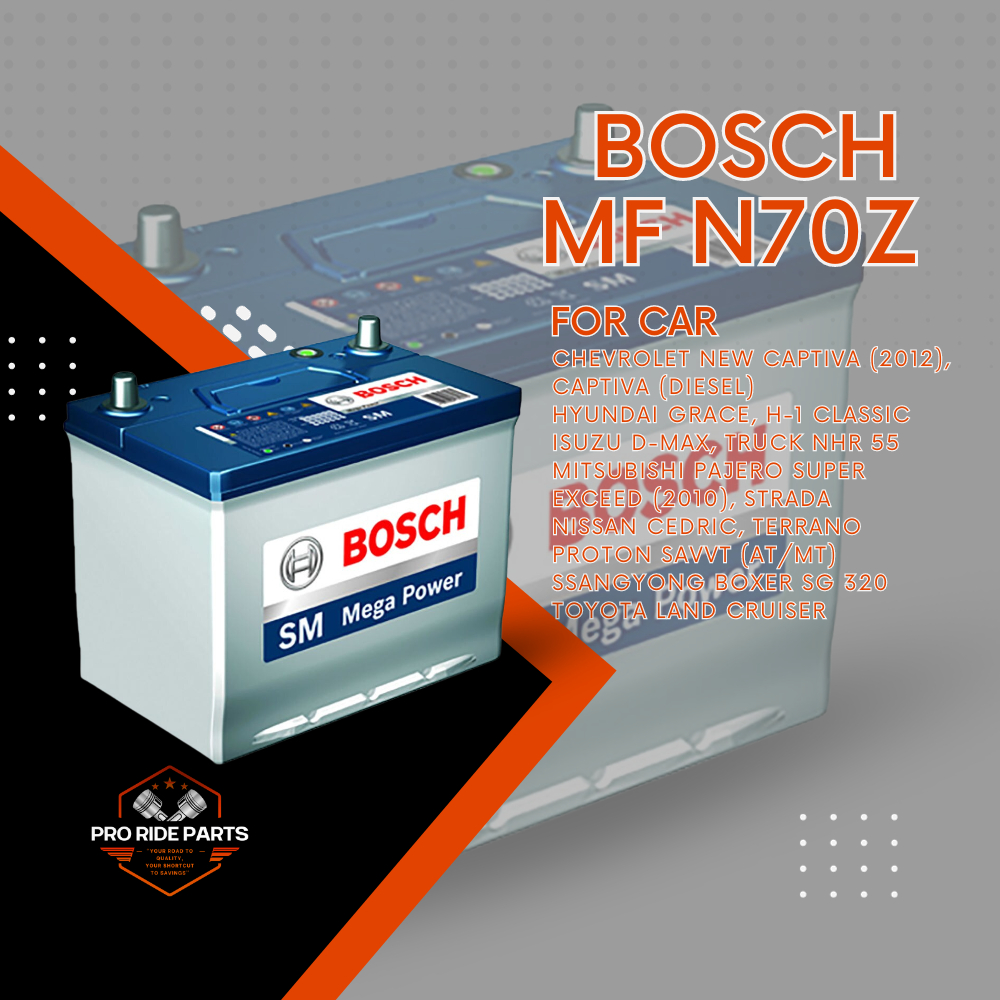 Jual aki baterai mobil Bosch MF N70Z / 75D31R original bosch 100% ...
