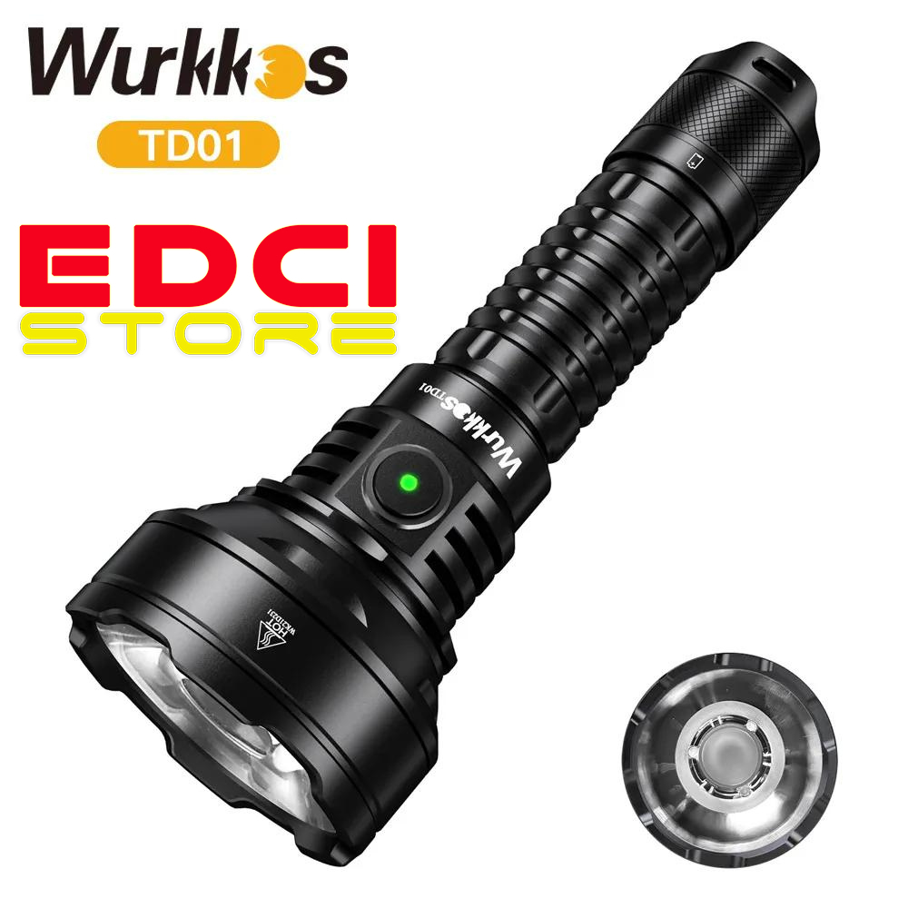 Jual Senter Tactical Thrower Wurkkos TD01 SFT40, 2200LM, 1039M | Shopee ...