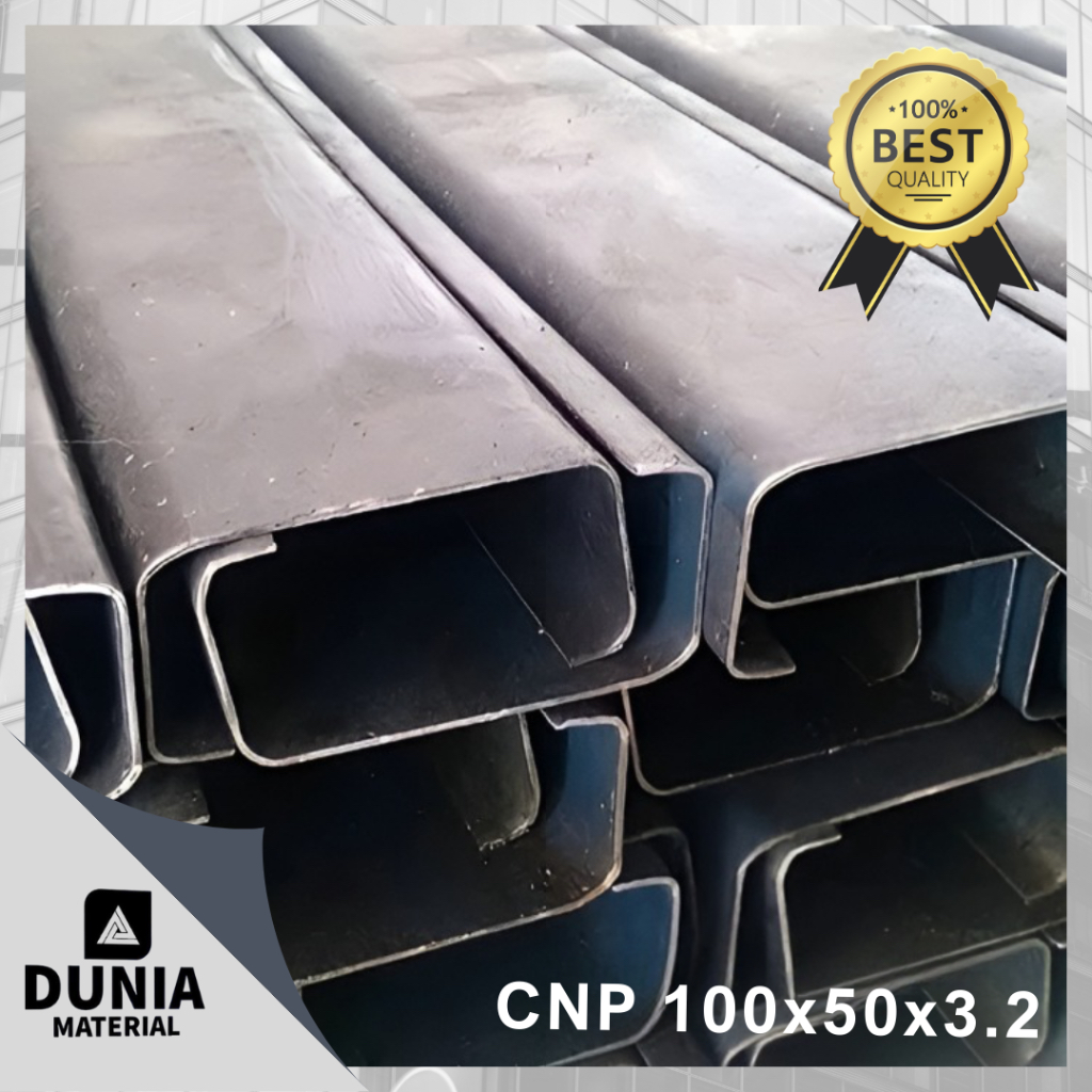 Jual Besi CNP 100 X 50 X 3,2 / Besi Canal C 100 | Shopee Indonesia
