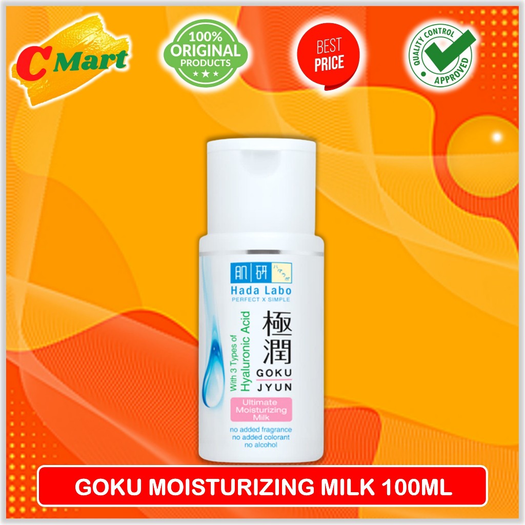 Jual Hada Labo Gokujyun Ultimate Moisturizing Milk 100ml - Skincare ...
