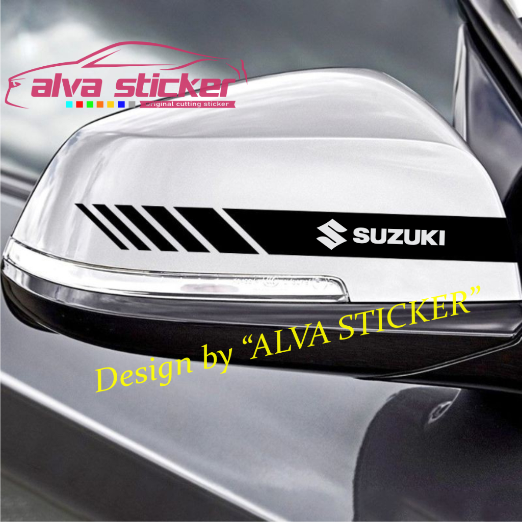 Jual sticker suzuki sticker spion mobil suzuki ertiga wagon r ignis ...