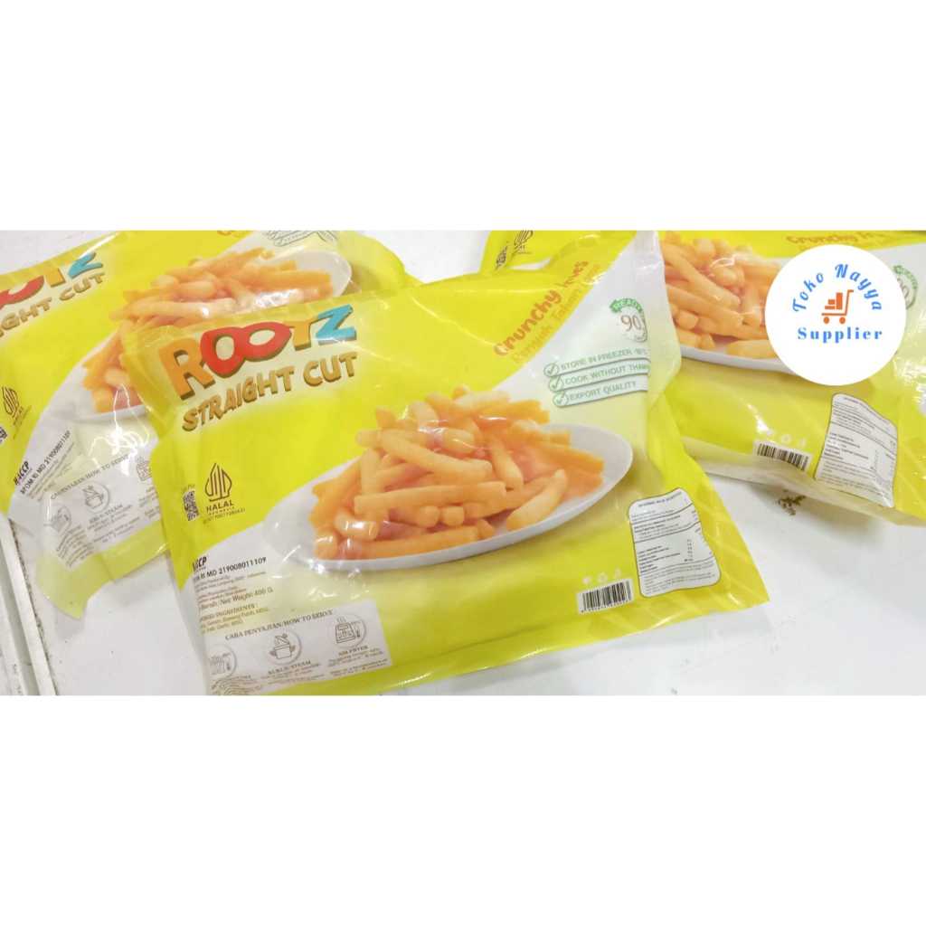 Jual ROOTZ Stik Singkong Frozen Cassava Stick Frozen | Straight Cut ...