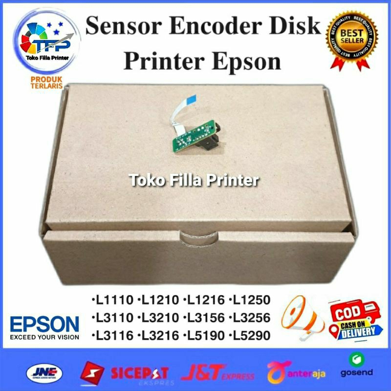 Jual Sensor Encoder Disk Printer Epson L1110 L1210 L1216 L1250 L3110 ...