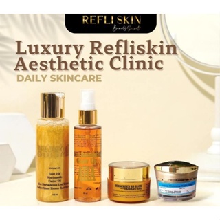 Jual PAKET ISI 4 REFLISKIN REFLI SKIN LUXURY WHITENING ACNE GLOW UP ...
