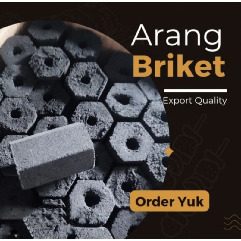 Jual Arang Briket/Arang Sate /Arang Baberque | Shopee Indonesia