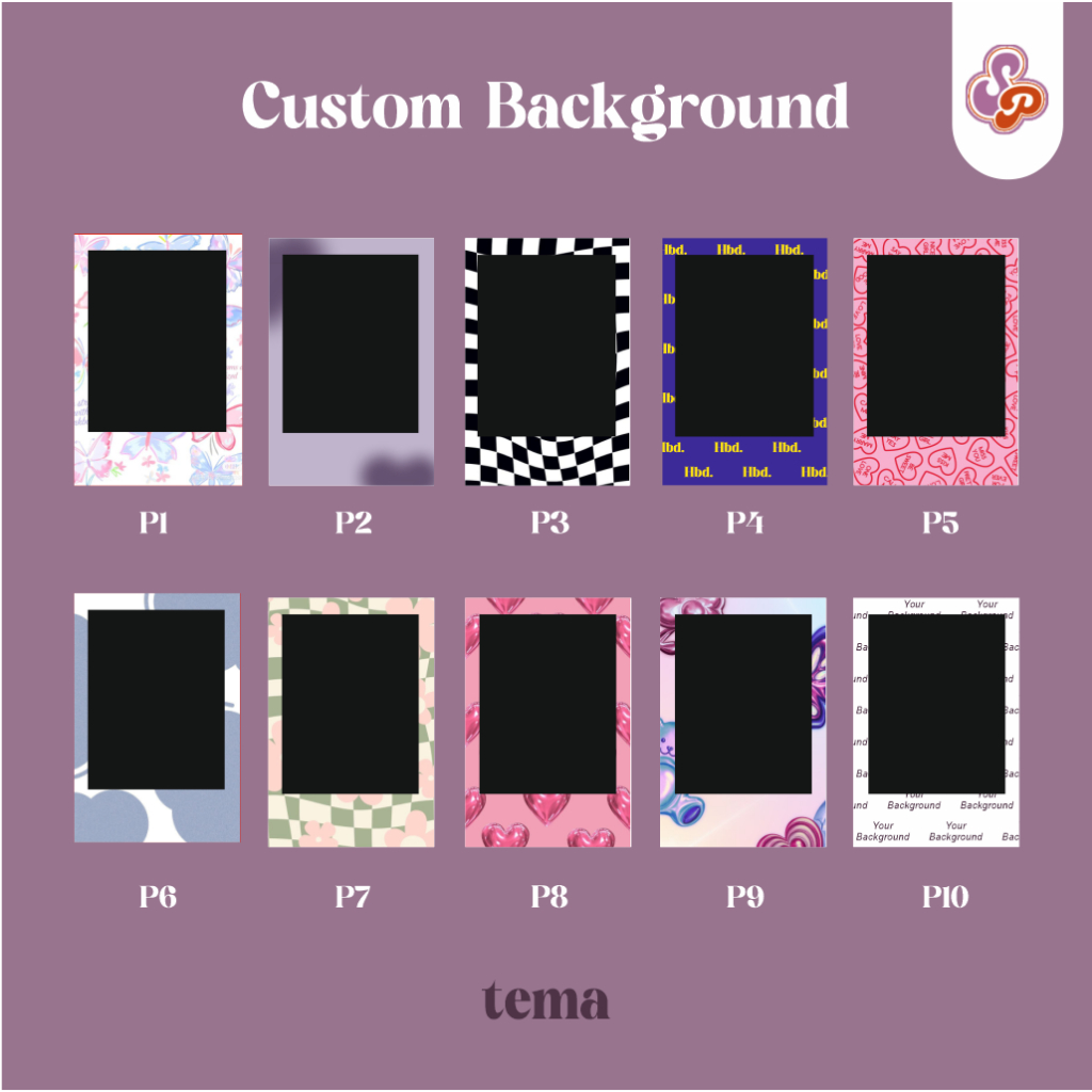 Jual POLAROID 2R CUSTOM BACKGROUND _MIN 25 PCS | Shopee Indonesia
